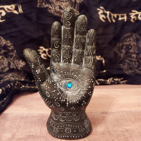 Art | Ancient Hamsa Hand Of Fatima Hand Of God Evil Eye Of Protection ...